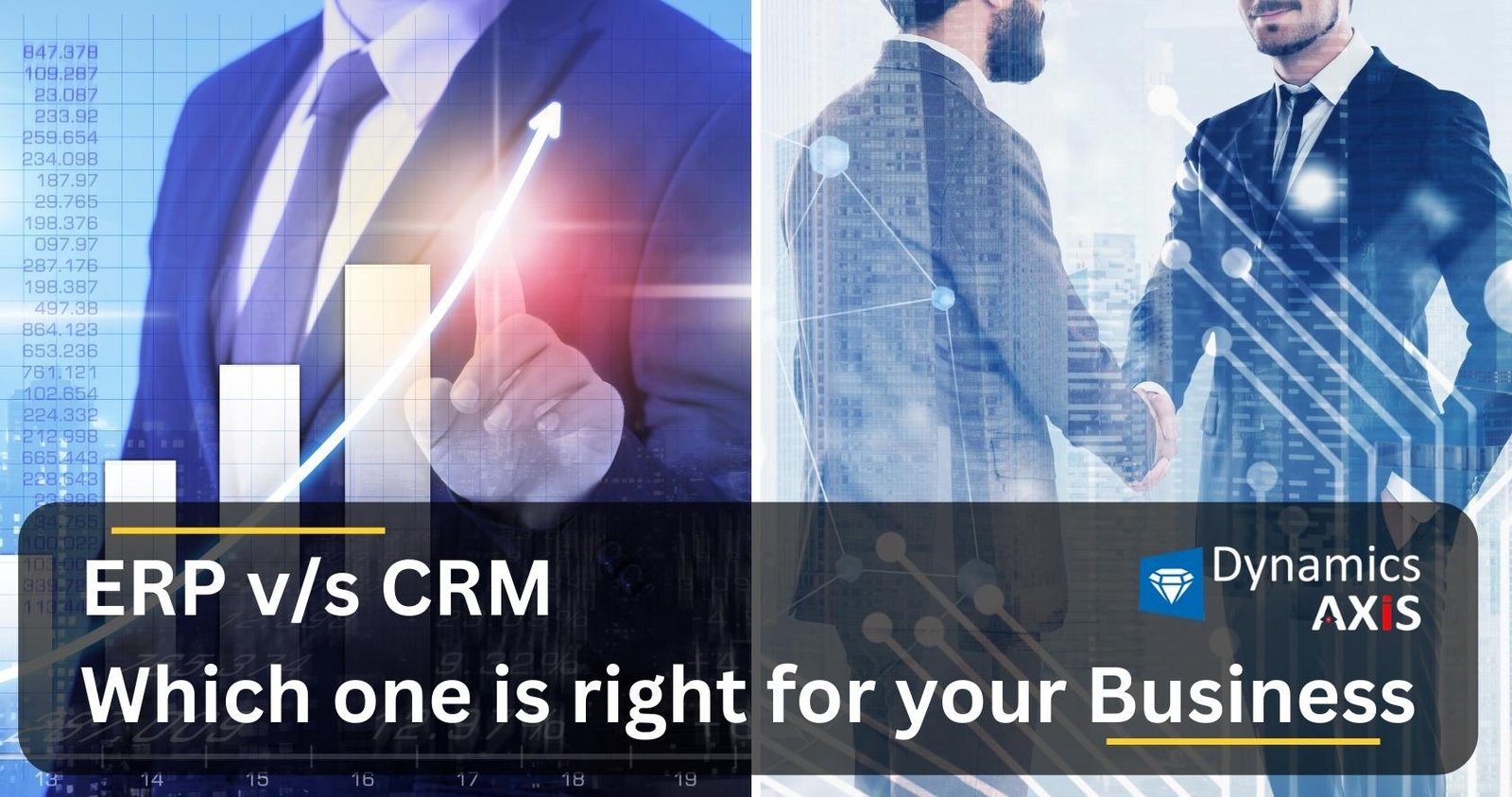 ERP v/s CRM: Which One is Right for your Business